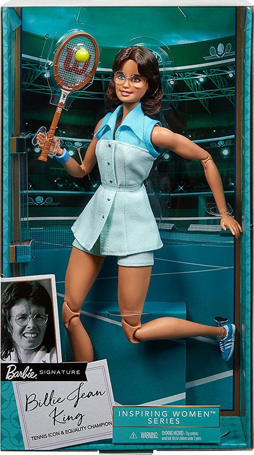 Mattel Barbie Signature: Inspiring Women Series - Billie Jean King ...