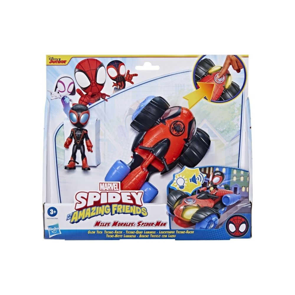 Hasbro Marvel Spidey and His Amazing Friends: Miles Morales: Spider-Man ...