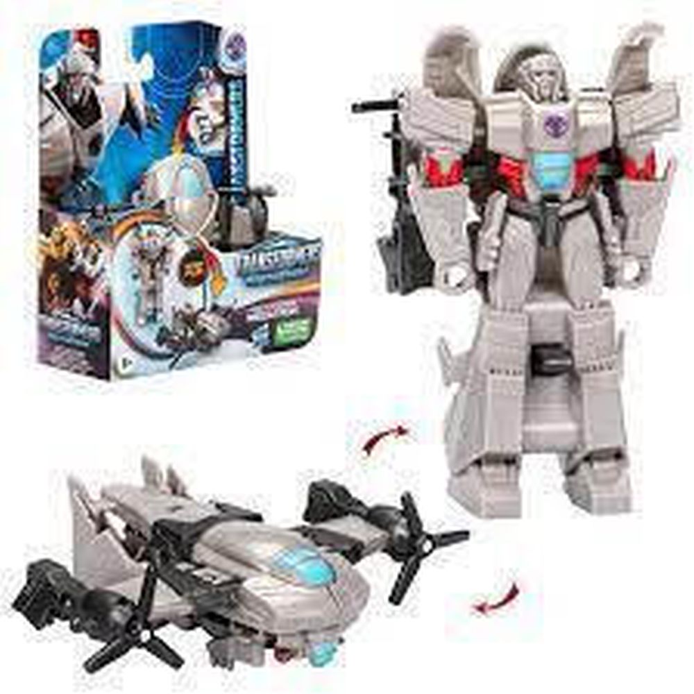 Hasbro Transformers: Earthspark 1-Step Flip Changer - Megatron Action ...