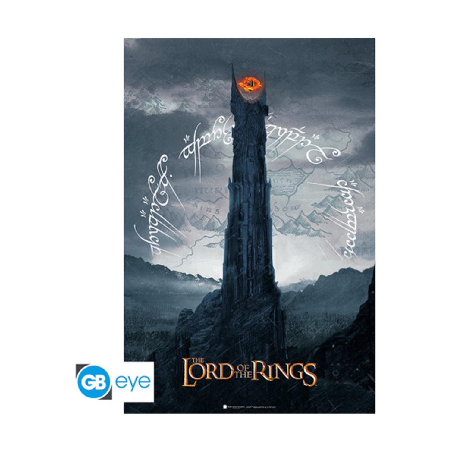 Abysse: Lord Of The Rings - Sauron Tower Maxi Poster (91.5X61 ...