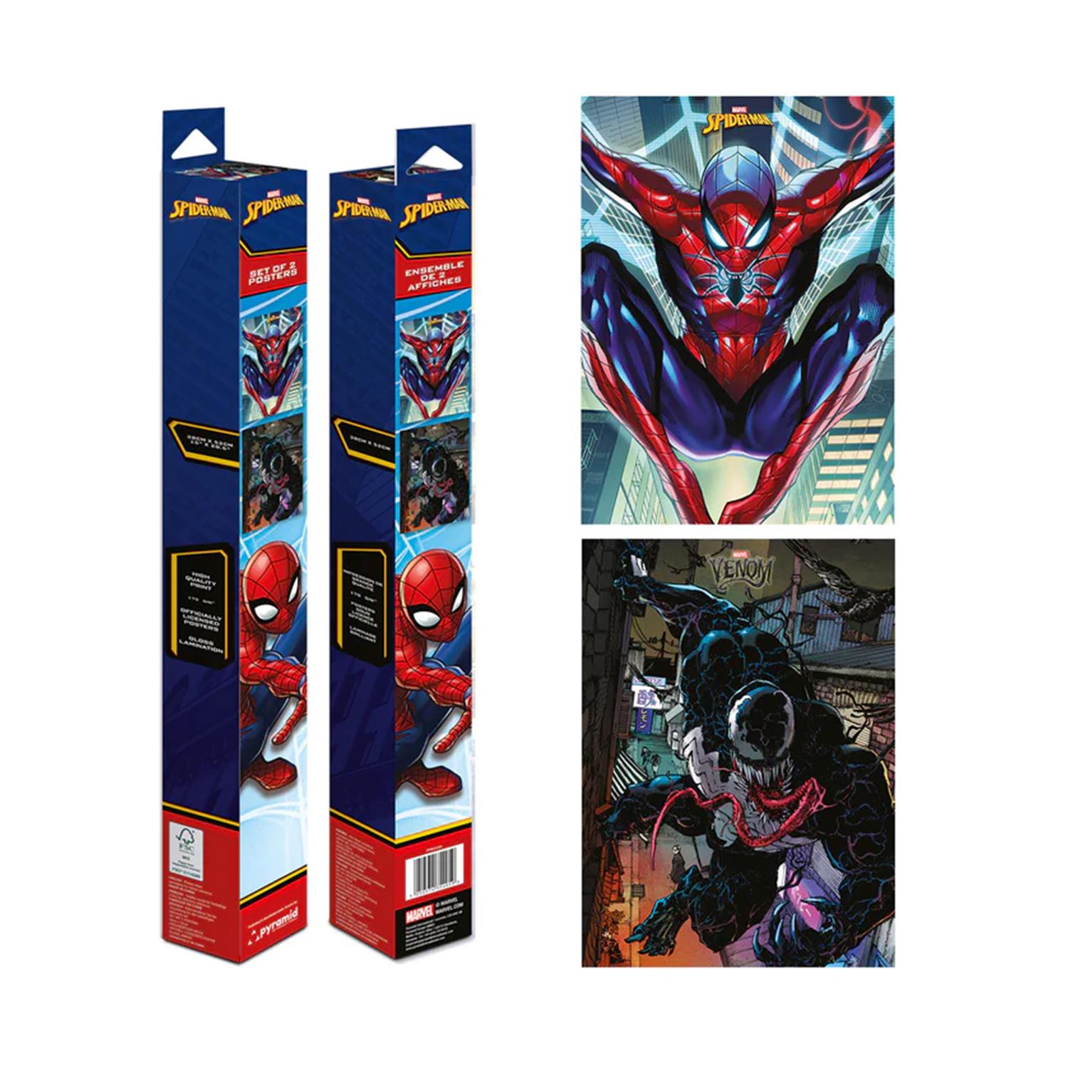 Pyramid: Marvel - Spider-Man Poster Set (52x38cm) (PPB35405) | Nerdom ...