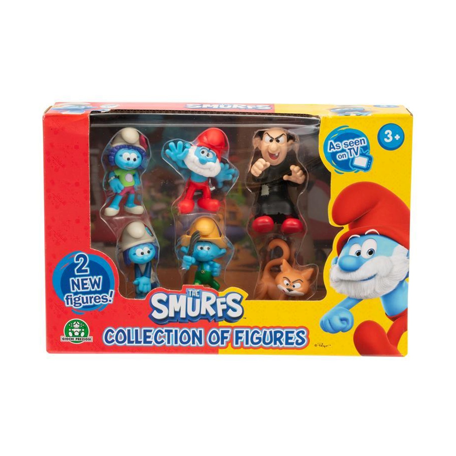Giochi Preziosi The Smurfs: Collection of Figures 6 W2 (PUF46000 ...