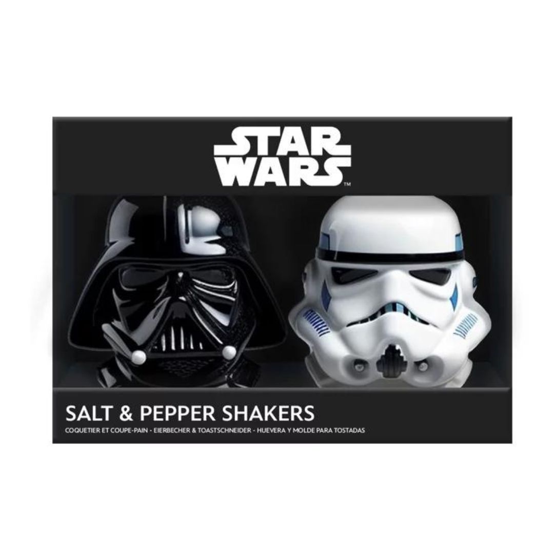 Star Wars Darth Vader & Stormtrooper Salt and Pepper Shakers Set ...