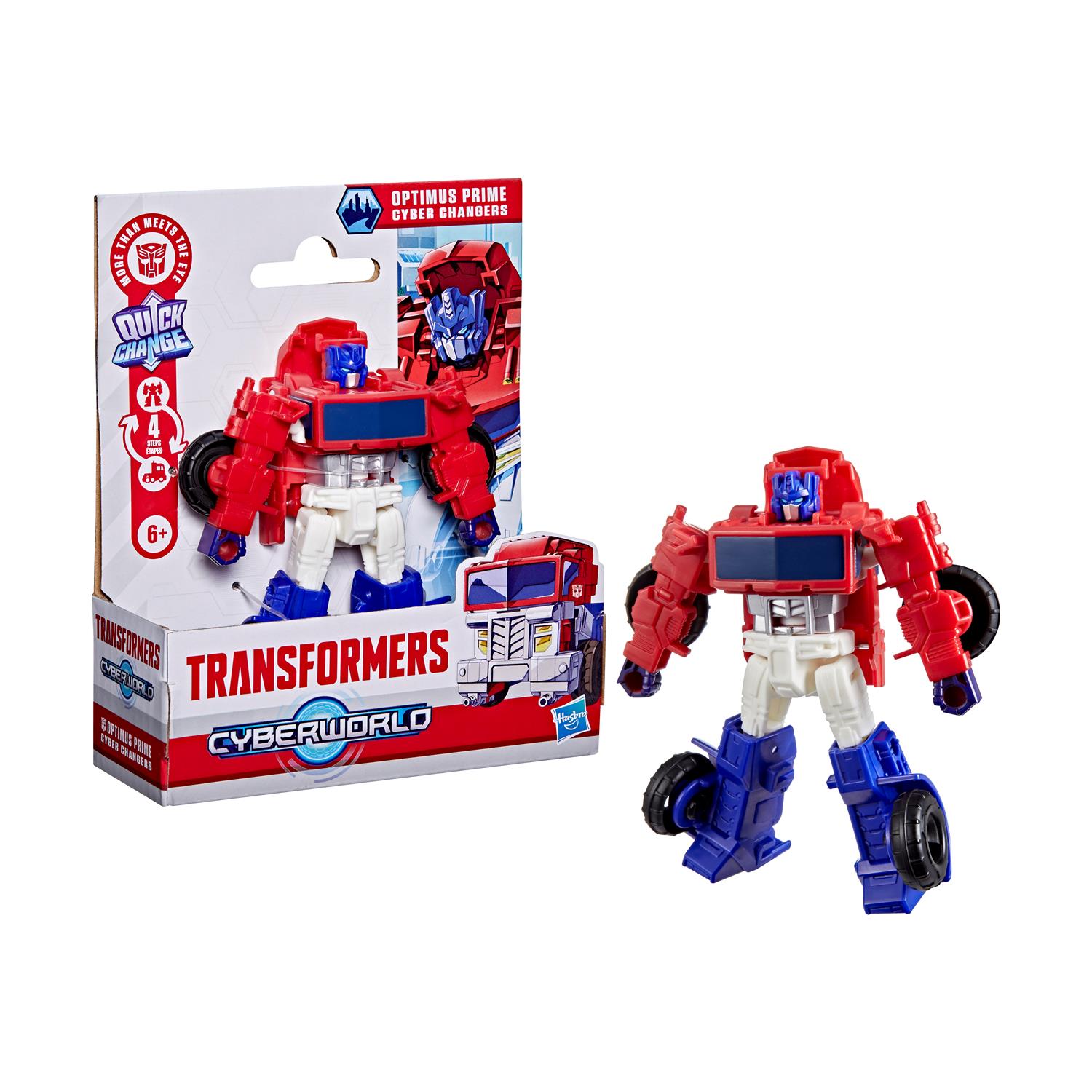 Hasbro Transformers: Evergreen - Cyberworld Cyber Changers Optimus ...