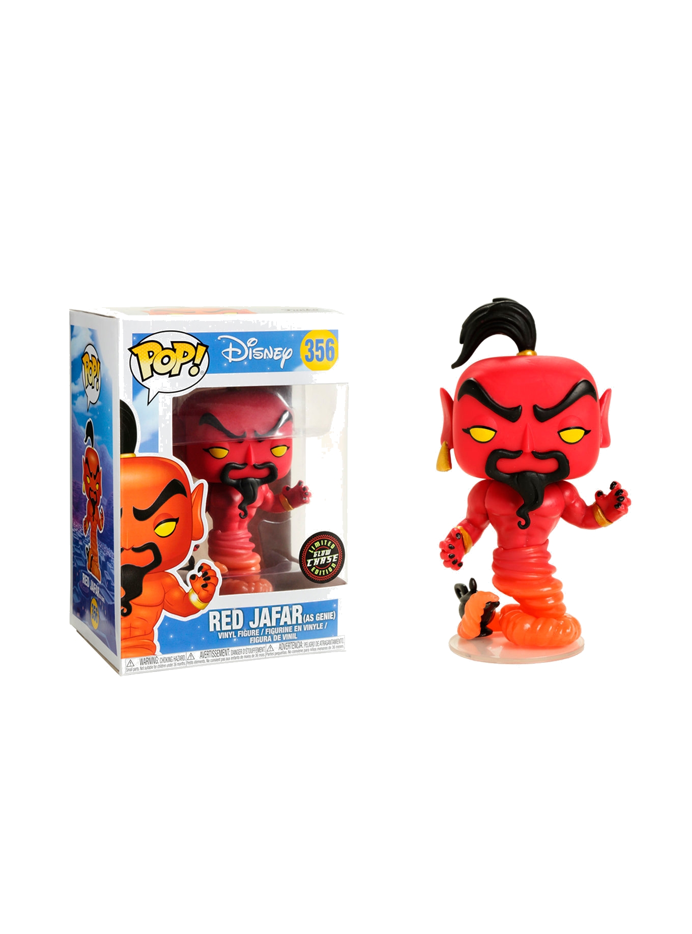 Funko Pop! Disney Aladdin Red Jafar as Genie (Chase is Possibe) | Nerdom