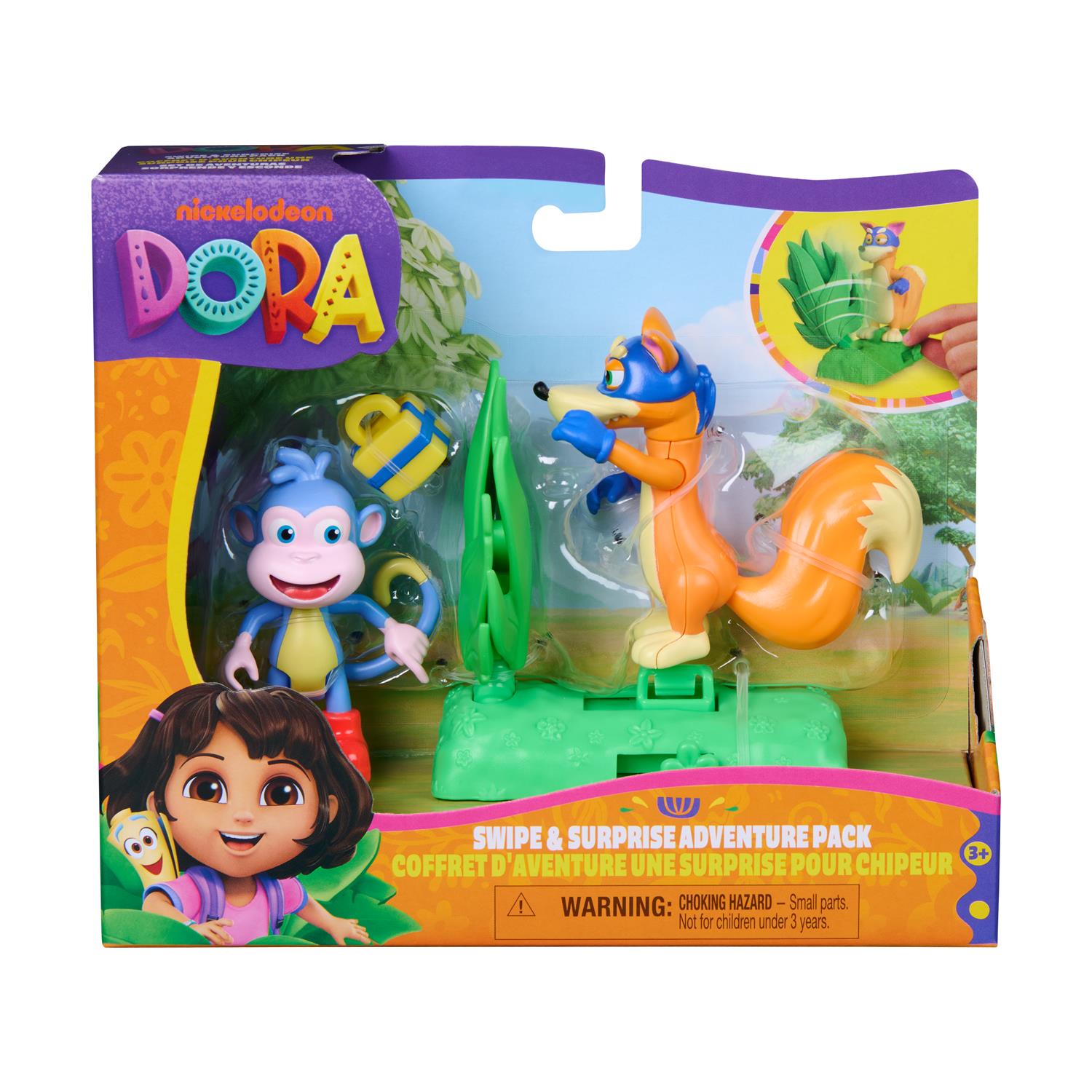 Spin Master Nickelodeon: Dora - Swipe & Surprise Adventure Pack ...