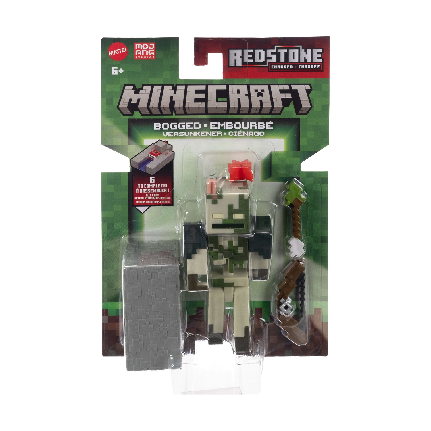 Μινιατούρα Mattel Minecraft: Redstone Charged - Bogged Figure (JJR87 ...