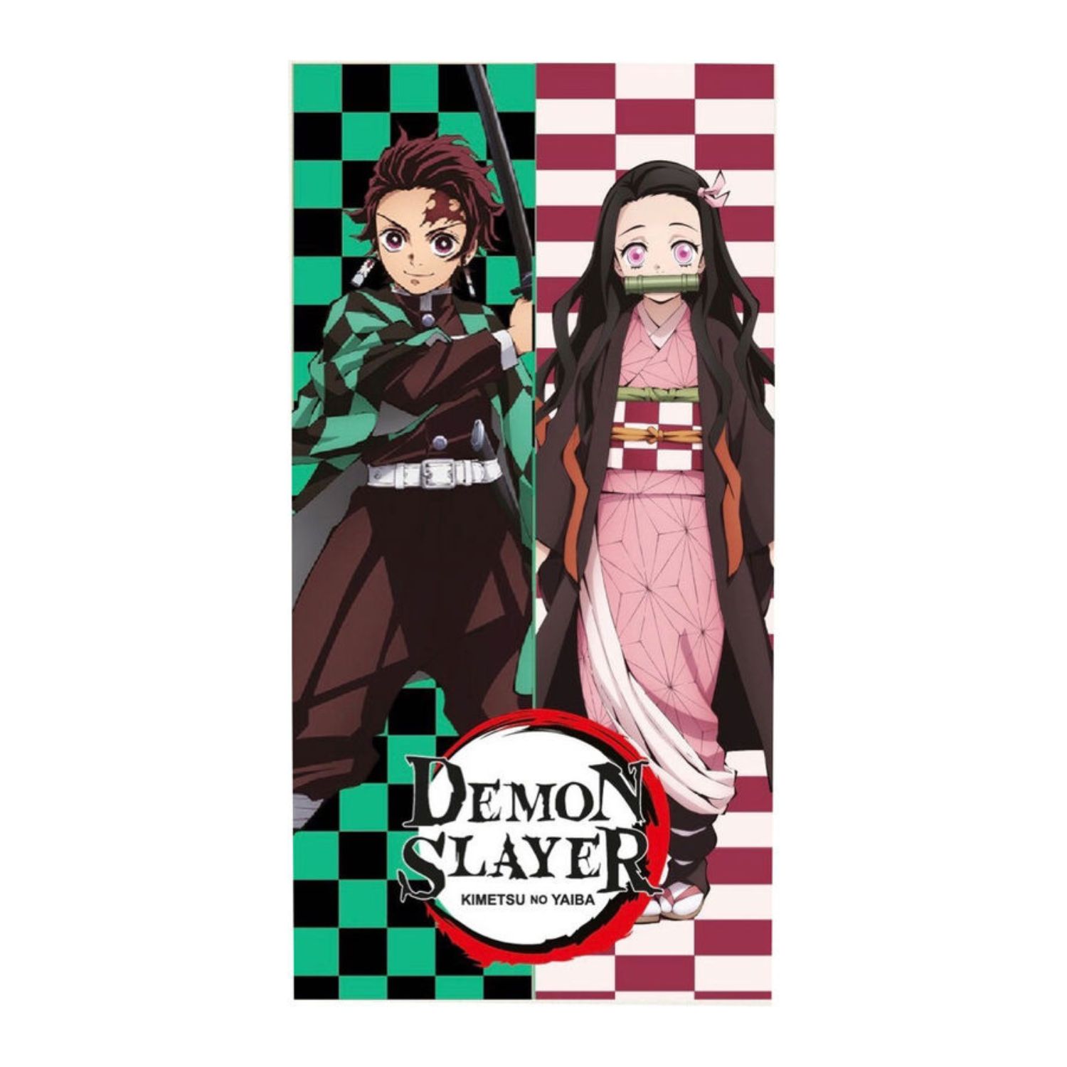 Demon Slayer Tanjiro and Nezuko Beach Towel | Nerdom, Greece
