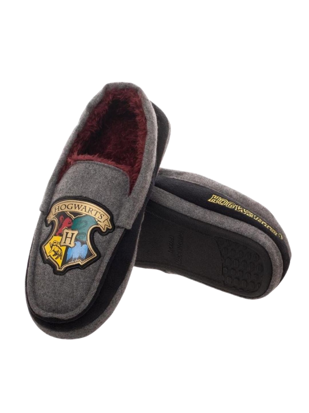 Harry Potter Hogwarts Moccasin Slippers | Nerdom