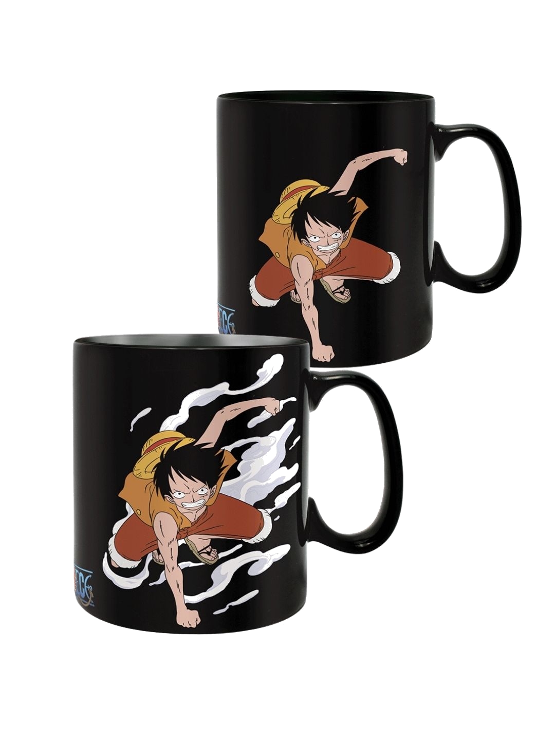 One Piece Luffy and D.Ace Heat Change Mug | Nerdom