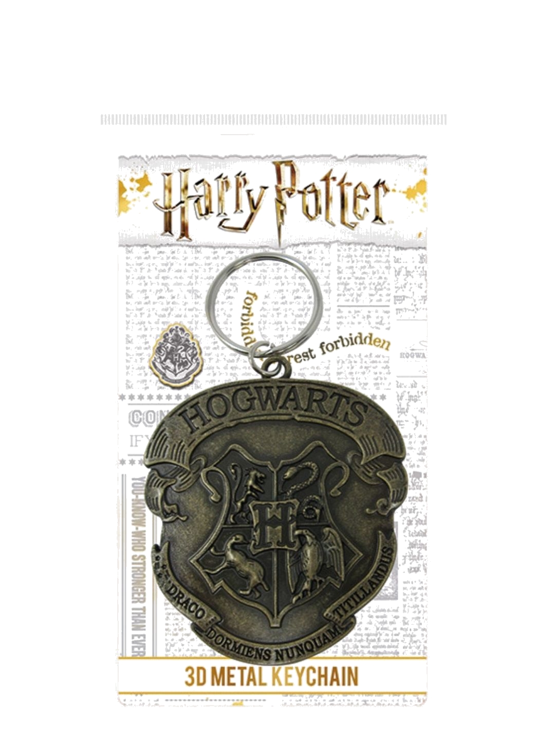 Harry Potter Hogwarts Metal Keychain | Nerdom