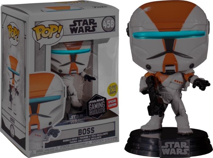 Funko Pop!Star Wars Republic Commando Boss(Special Edition ) #56097 ...