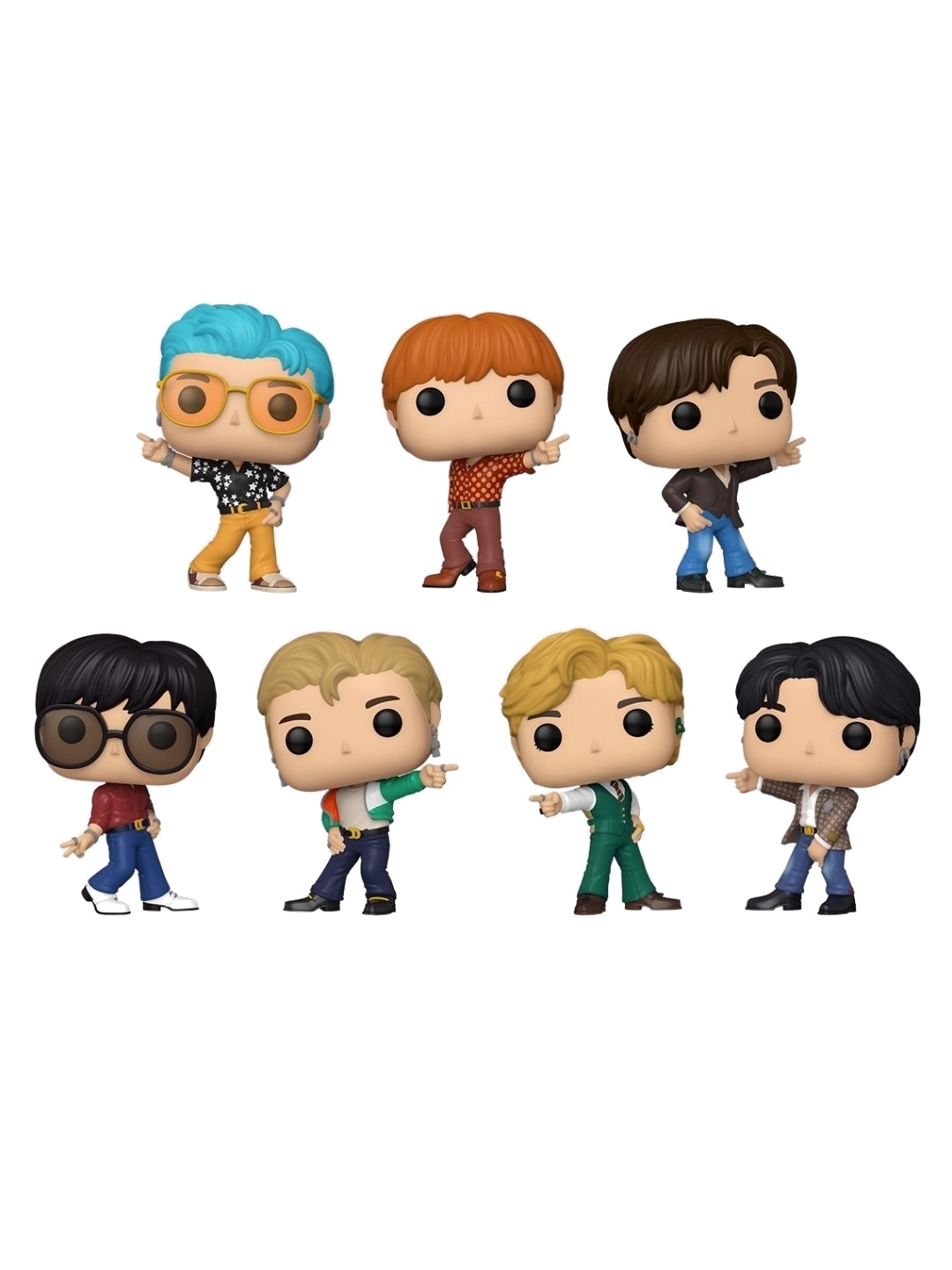 Funko Pop! BTS Dynamite 7 Pack (Special Edition) | Nerdom