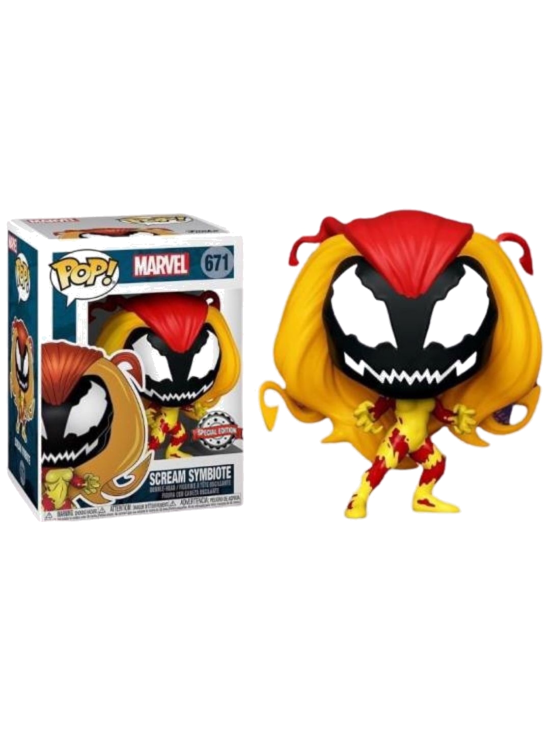Funko Pop! Marvel Scream Symbiote (Special Edition) | Nerdom