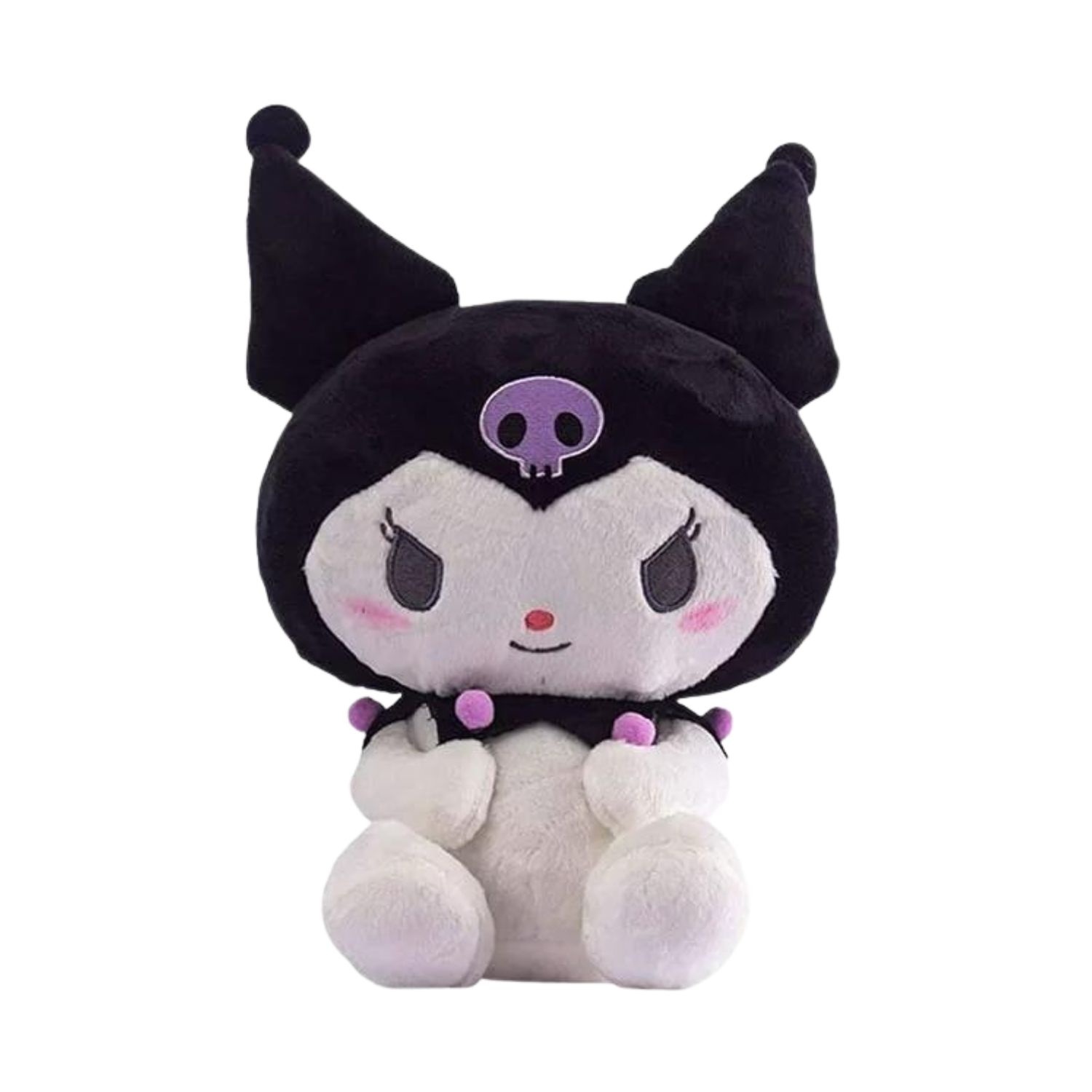 Λούτρινο Sanrio Kuromi Purple Skull Kawaii | Nerdom