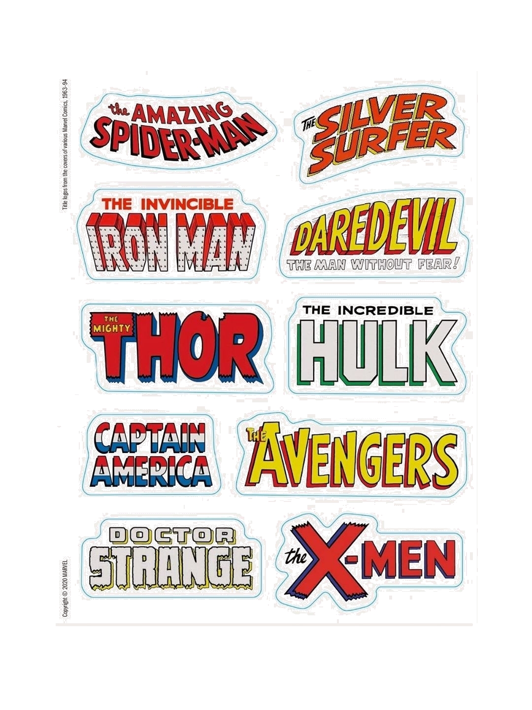 Marvel Classic Sticker Book | Nerdom
