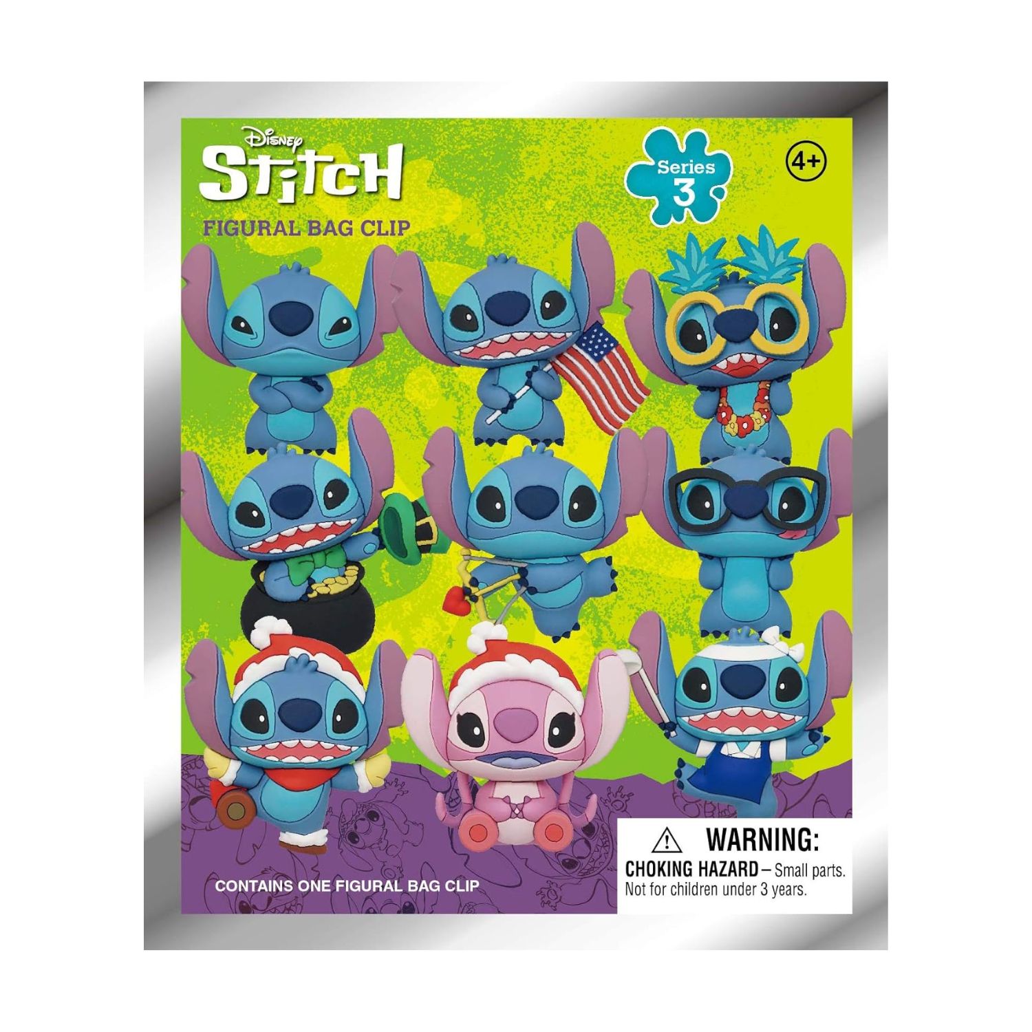 Φιγούρα Disney Stitch Series 3 Bag Foam (Τυχαία Επιλογή) #85310 | Nerdom