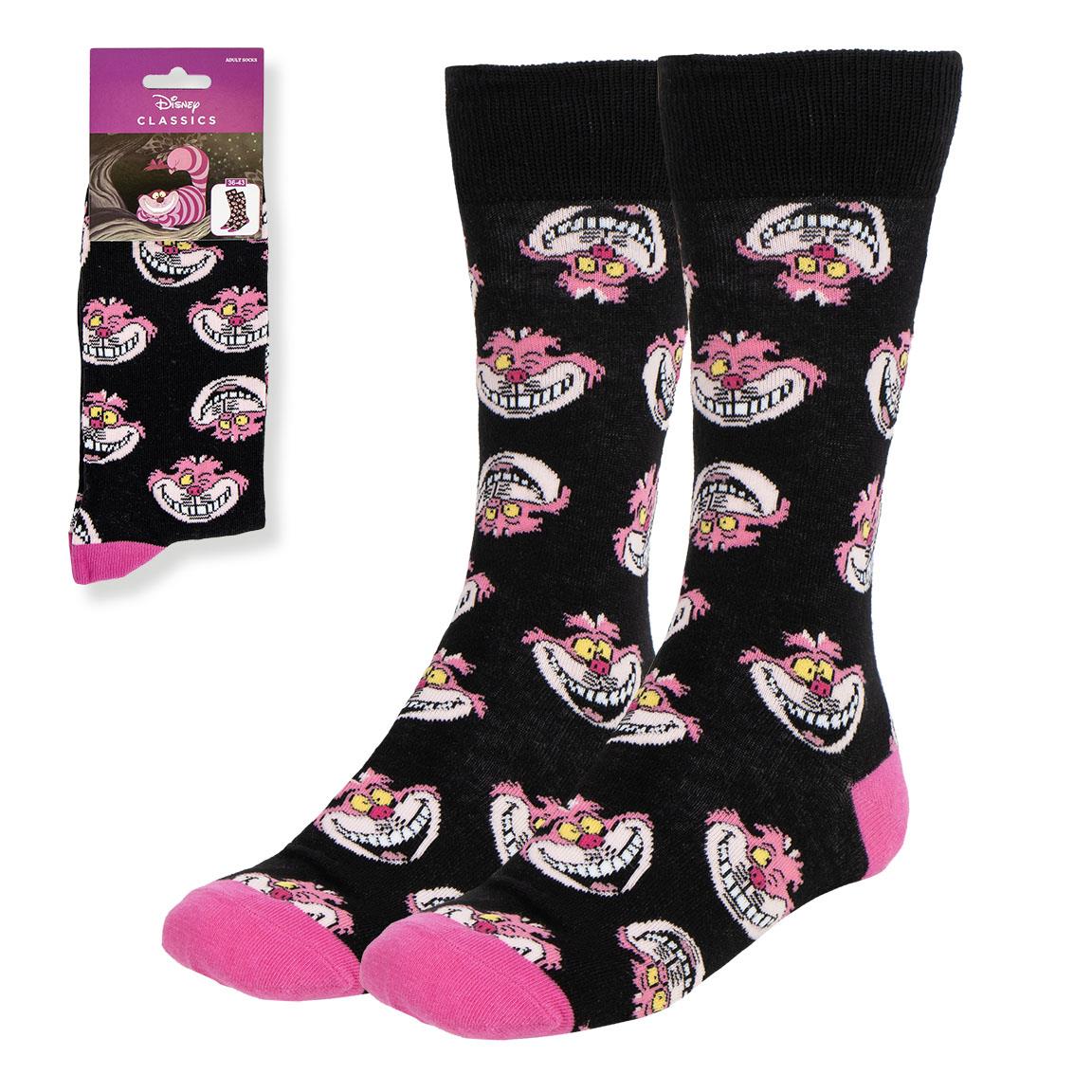 Disney Alice Cheshire Cat Pattern Socks | Nerdom, Greece