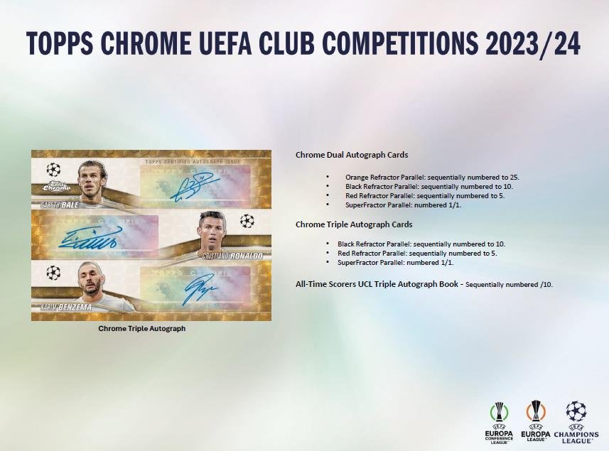 2023-24 UCC Chrome Topps Hobby Box | Nerdom, Greece