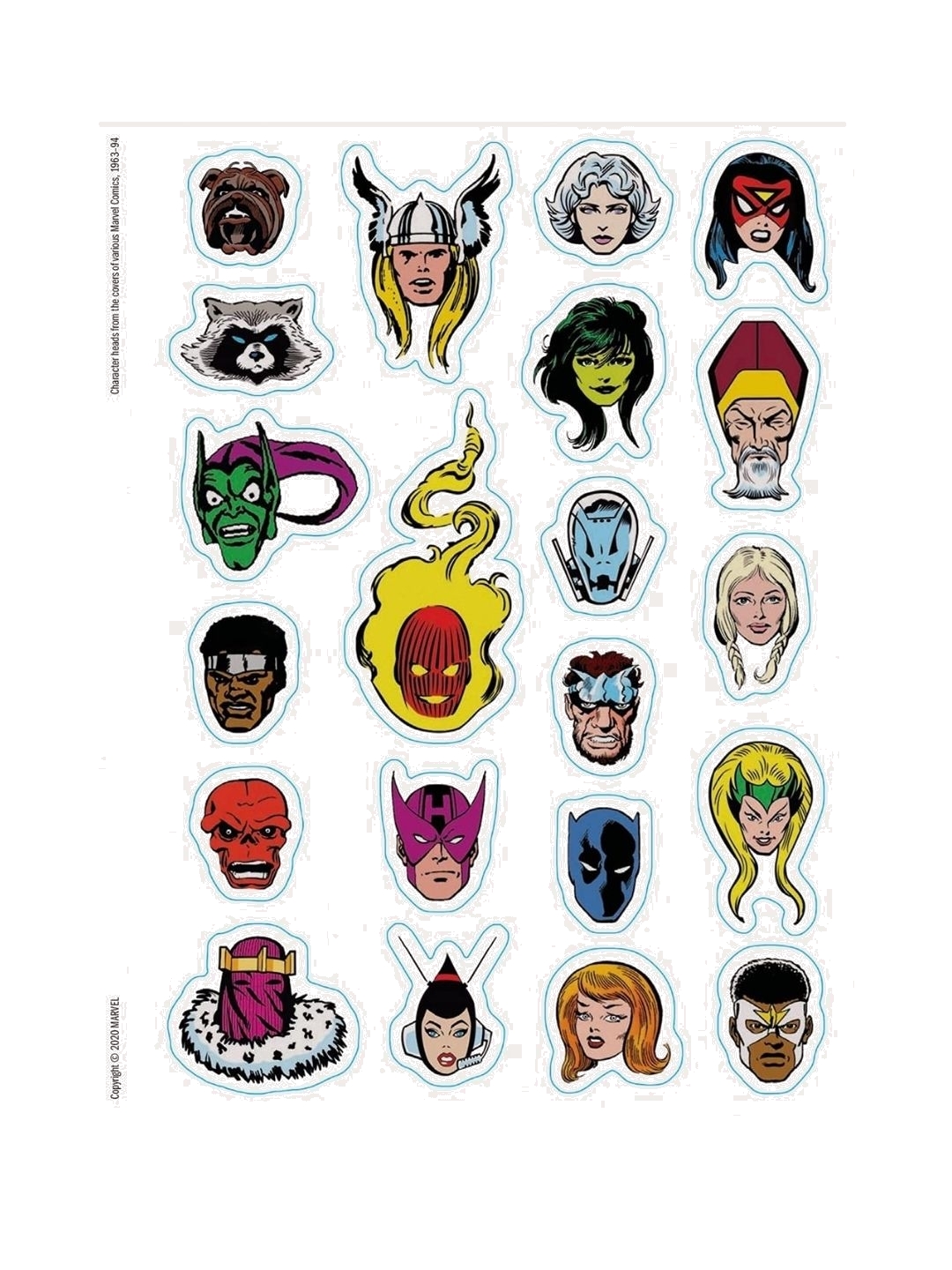 Marvel Classic Sticker Book | Nerdom