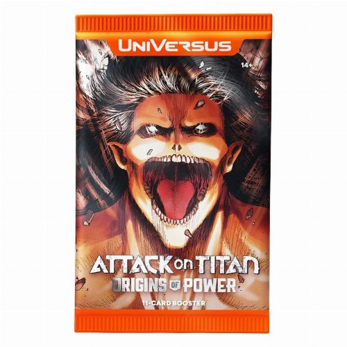 Universus CCG Attack on Titan Origins of Power Booster (1PC) | Nerdom ...