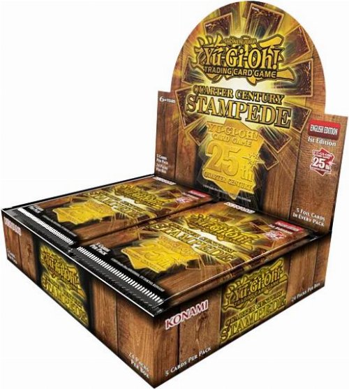 Yu-Gi-Oh! TCG Booster Display (24 boosters) - Quarter Century Stampede | Nerdom