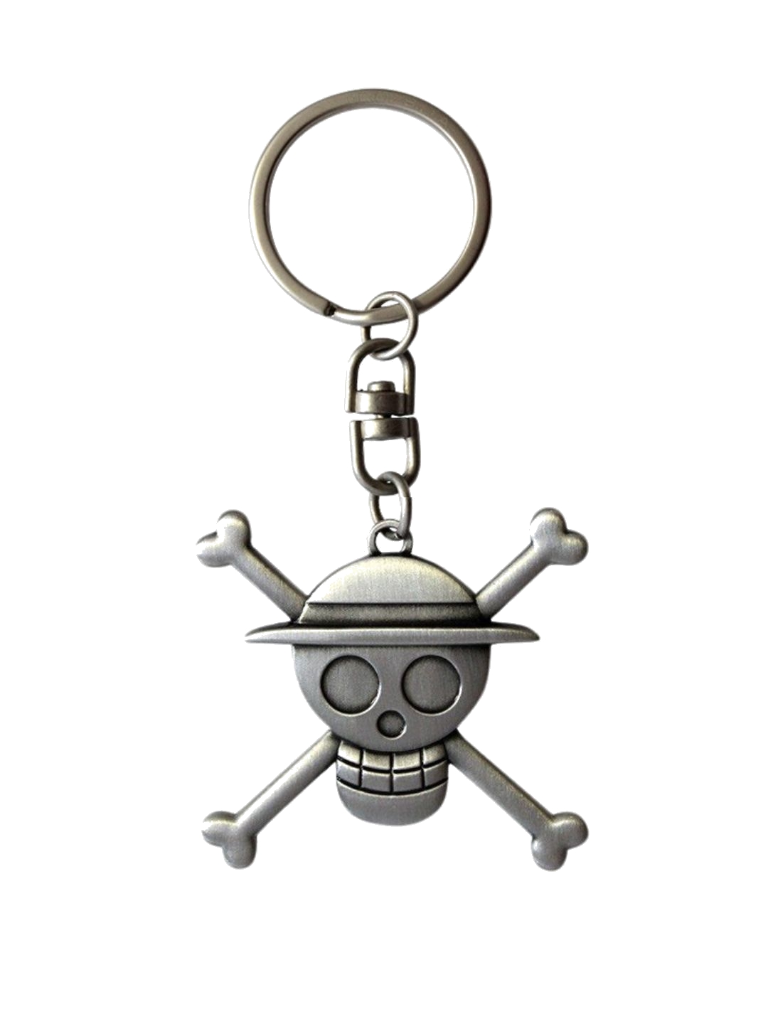 One Piece Skull Luffy Metal Keychain | Nerdom