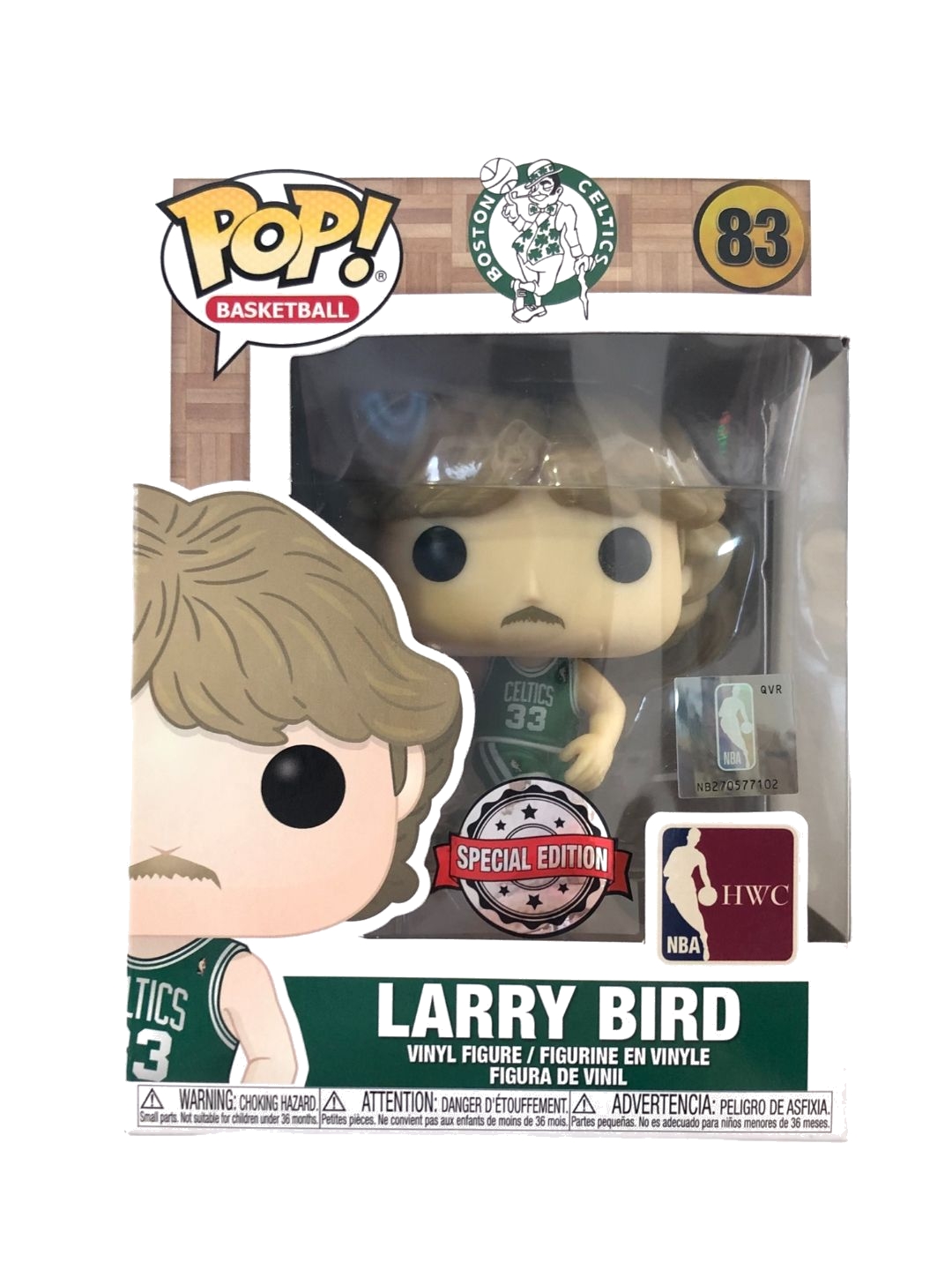 Φιγούρα Funko Pop! NBA Larry Bird Away Uniform (Special Edition) | Nerdom