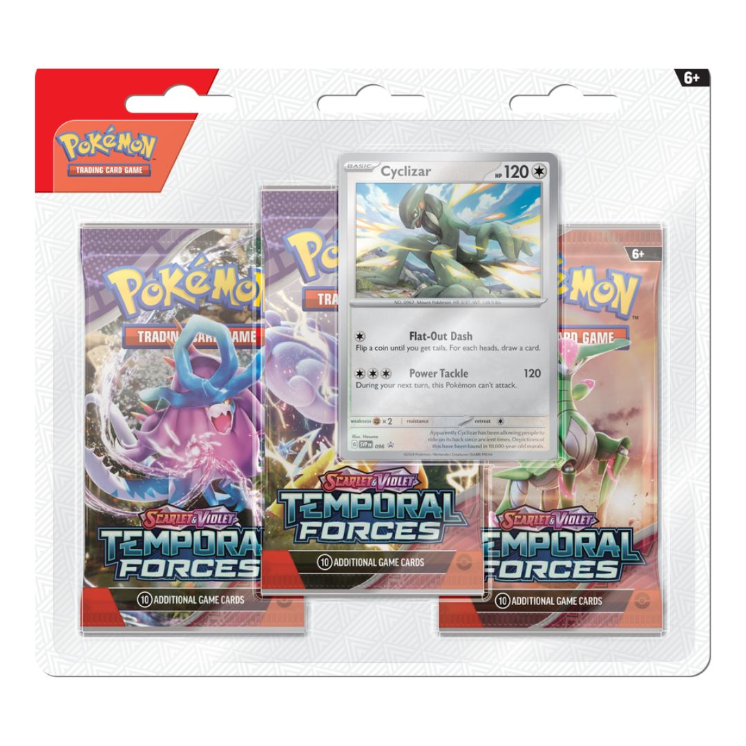 Pokemon TCG Temporal Forces 3-Booster Blister | Nerdom, Greece