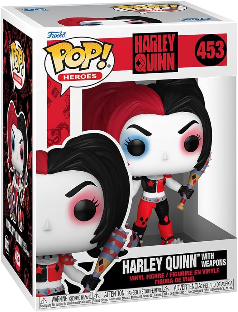 Funko Pop! Heroes: Harley Quinn Harley Quinn with Weapons #65616 ...
