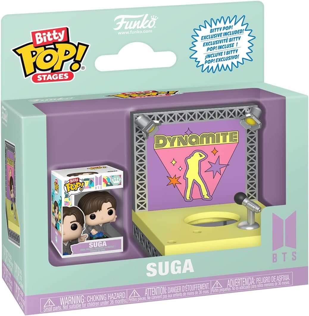 Φιγούρα Funko Bitty Pop! Stages: BTS - Dynamite - Suga | Nerdom