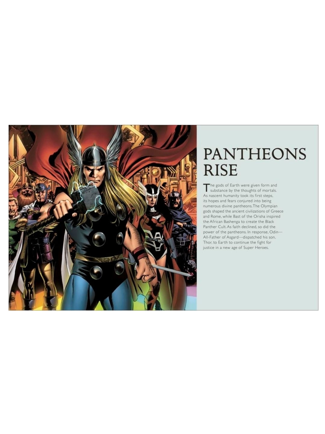 Marvel Myths and Legends : The epic origins of Thor, the Eternals ...