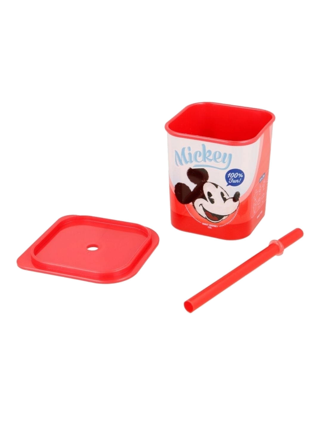 Disney Mickey 2 Pieces Set Yogurt Straw Tumbler | Nerdom, Greece