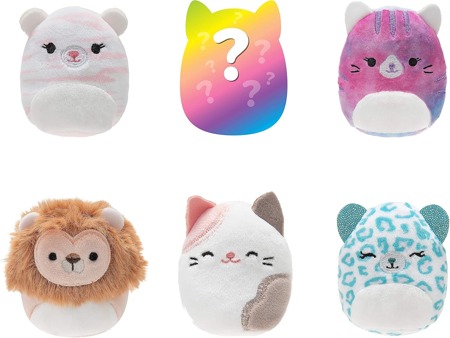 Squishville Mini Squishmallows 6-pack Purr-fect Squad 1pc Random ...
