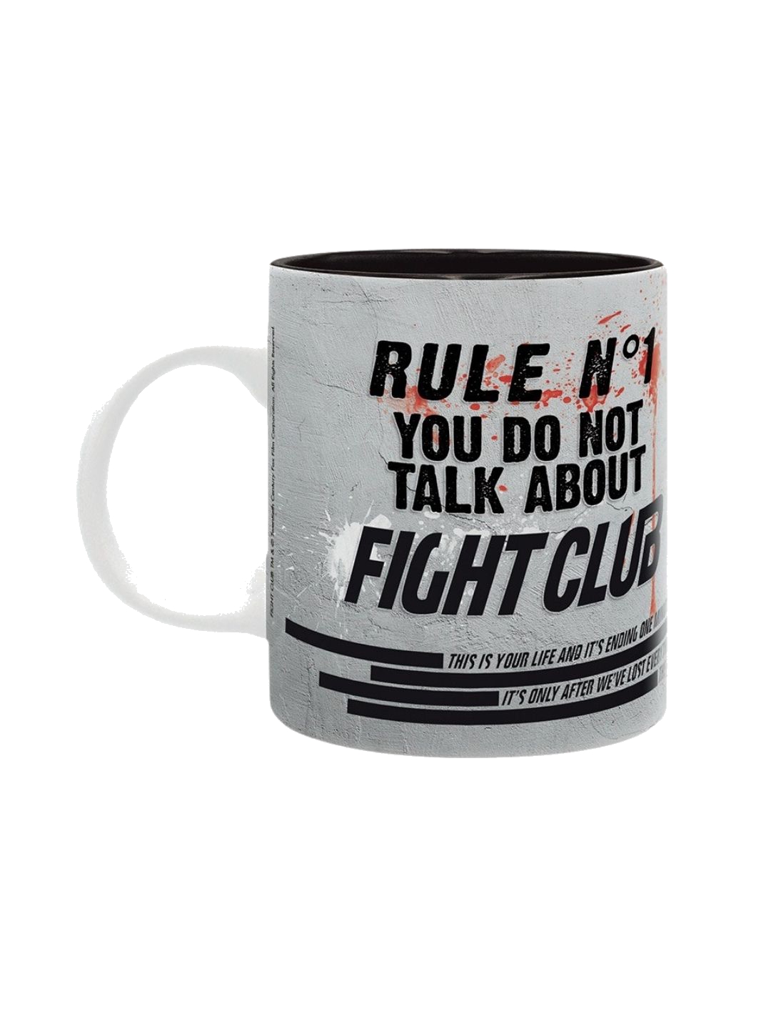 Fight Club Rule 1 Mug | Nerdom