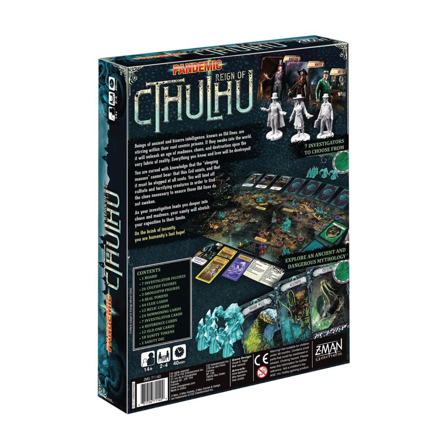 Pandemic: Reign of Cthulhu #71140 | Nerdom, Greece