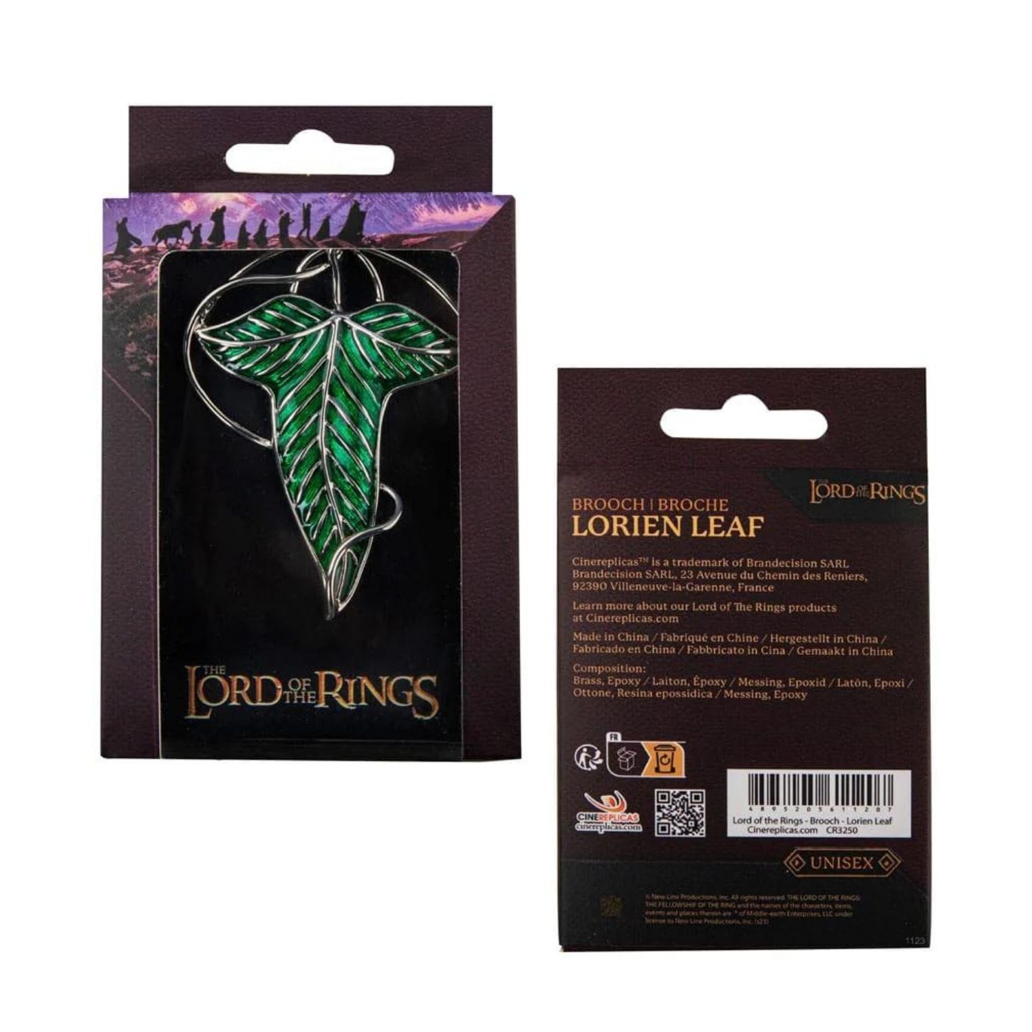 Lord Of The Rings Lorien Leaf Brooch | Nerdom, Greece