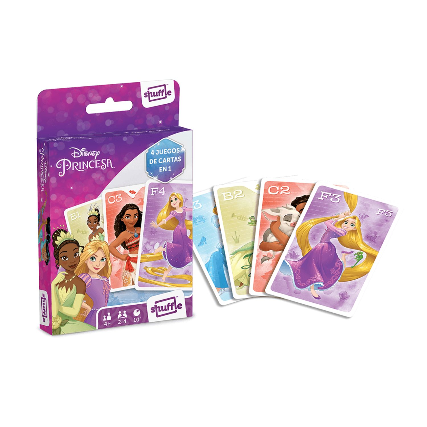 Παιχνίδι με Κάρτες Shuffle Fun Disney Princess | Nerdom