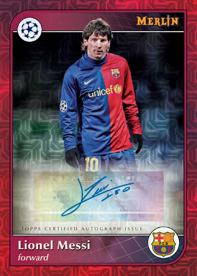 Topps 2024-25 UCC Merlin Soccer Hobby Box | Nerdom