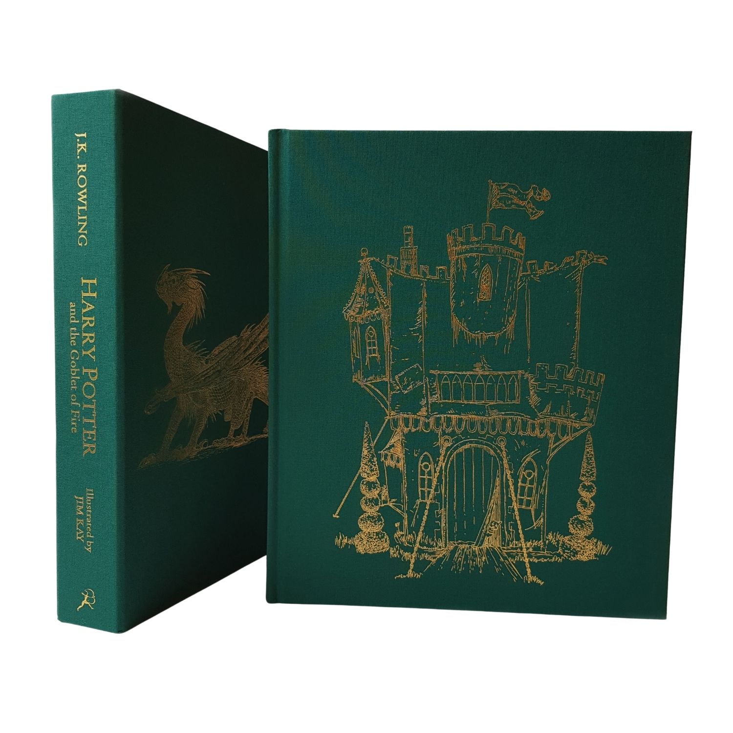 Harry Potter and the Goblet of Fire : Deluxe Illustrated Slipcase ...