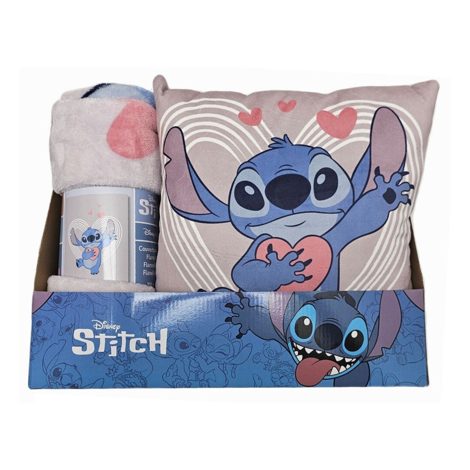 Disney Stitch Coral Blanket and Cushion | Nerdom, Greece