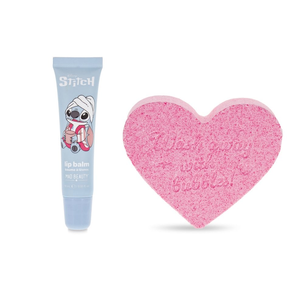 Σετ Ομορφιάς Stitch Pamper Fizzer and Lip Balm | Nerdom