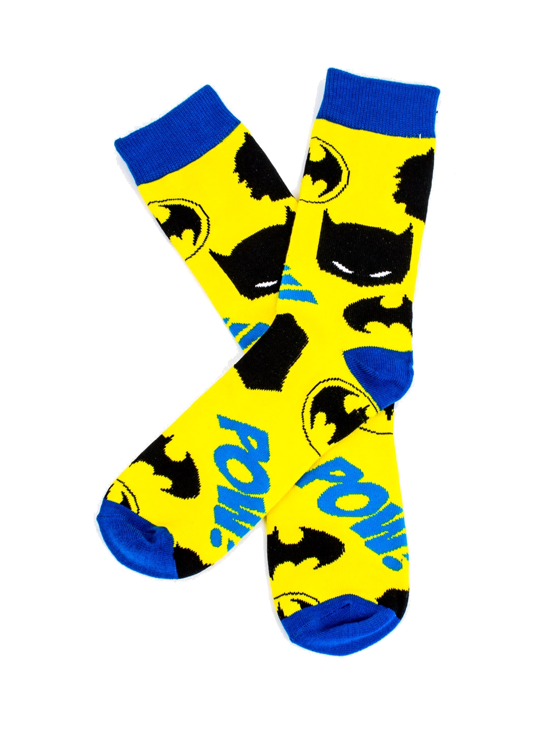 Batman Yelllow & Blue Socks | Nerdom