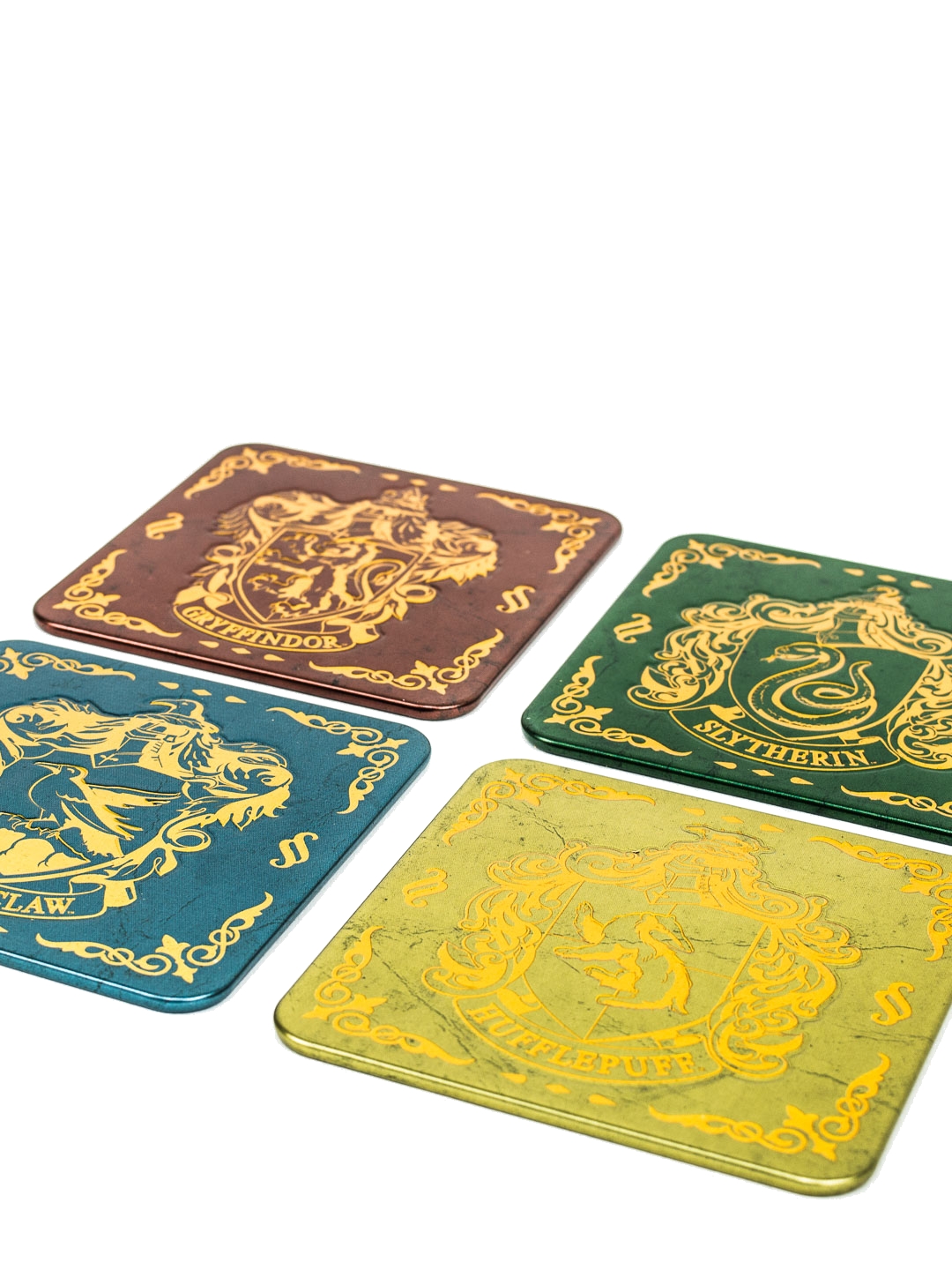 Harry Potter Hogwarts Crests Coasters | Nerdom
