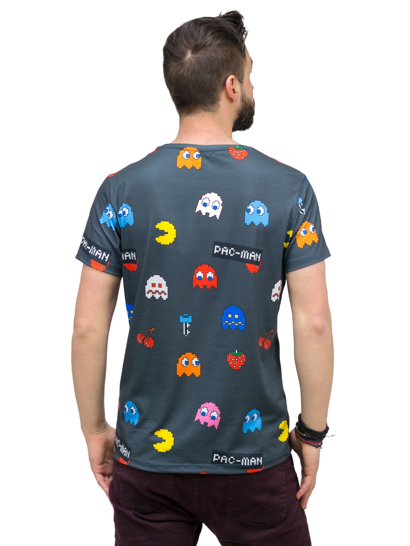 Pac-man All Over Characters T-Shirt | Nerdom, Greece