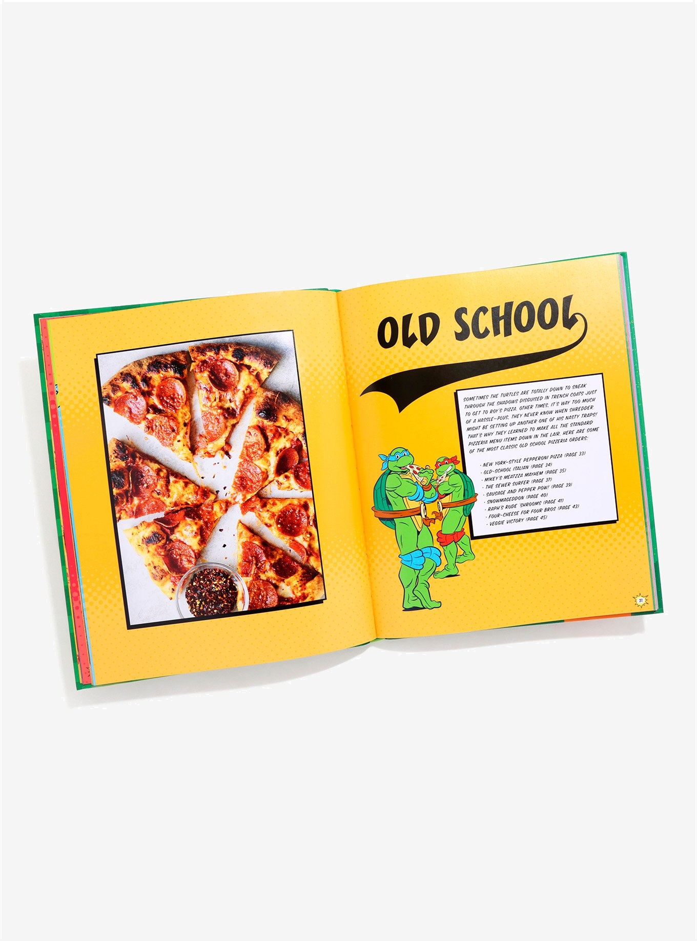 Teenage Mutant Ninja Turtles Cookbook Pizza Cookbook | Nerdom