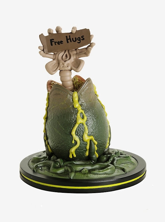 Alien Q-Fig Diorama Facehugger | Nerdom