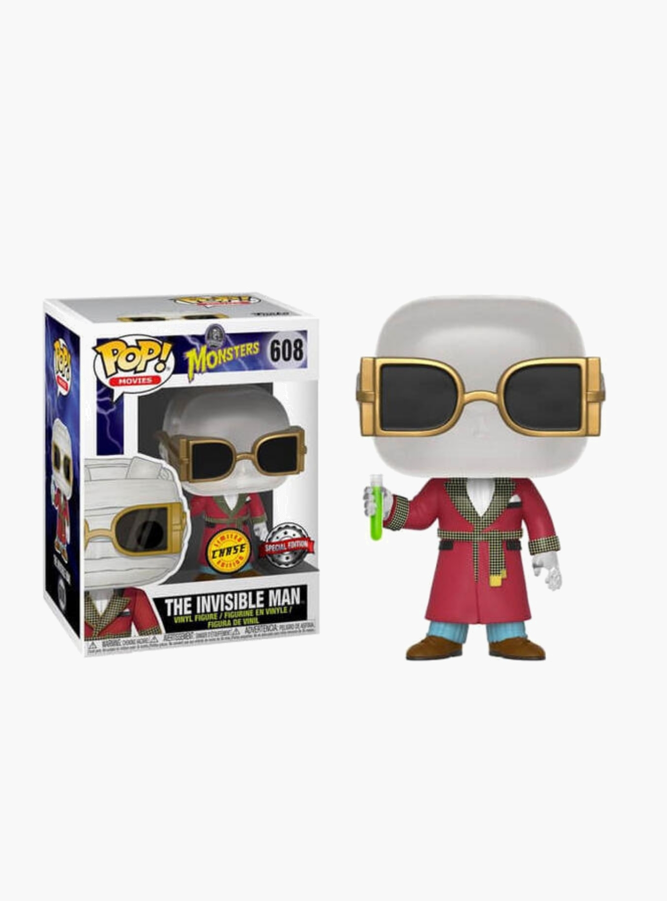 Funko Pop! Monsters Invisible Man (Chase is Possible) | Nerdom
