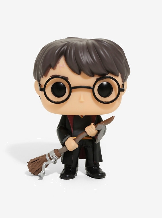 Funko Pop! Harry Potter with Firebolt & Feather | Nerdom