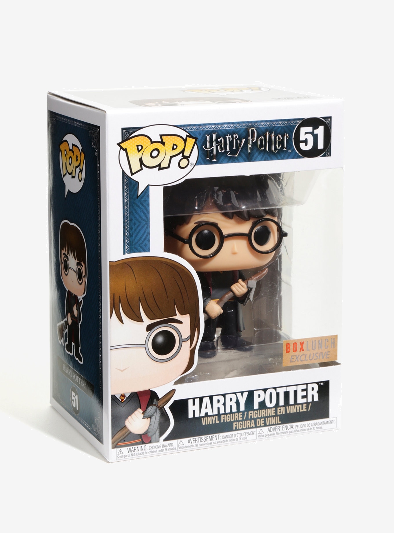 Funko Pop! Harry Potter with Firebolt & Feather | Nerdom